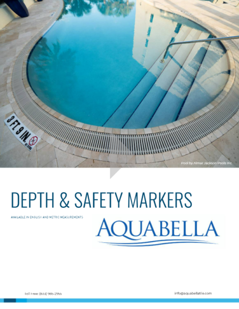 Depth and Safety Markers Catalog - Aquabella
