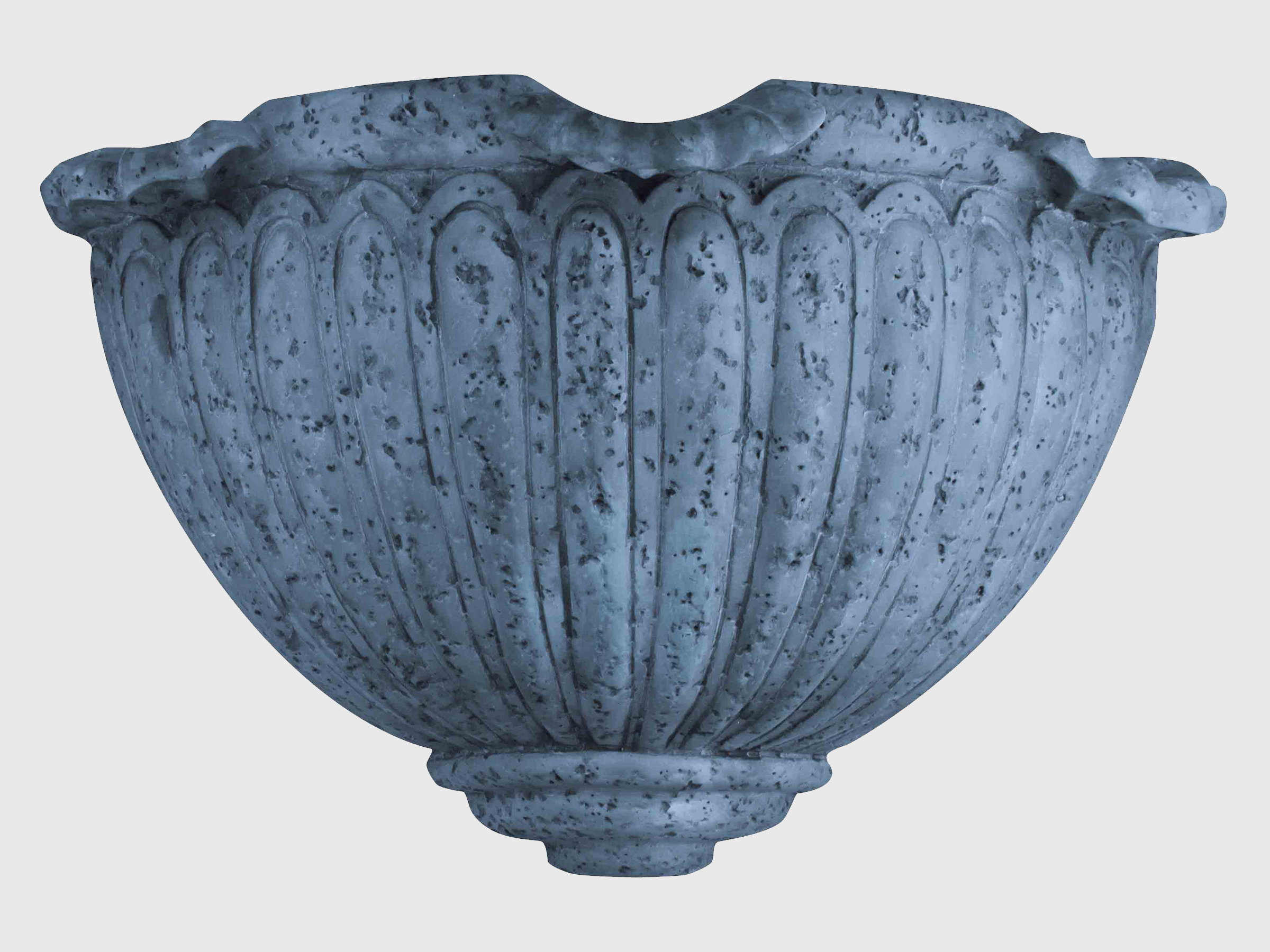 Scalloped Sconce-Blue - Aquabella