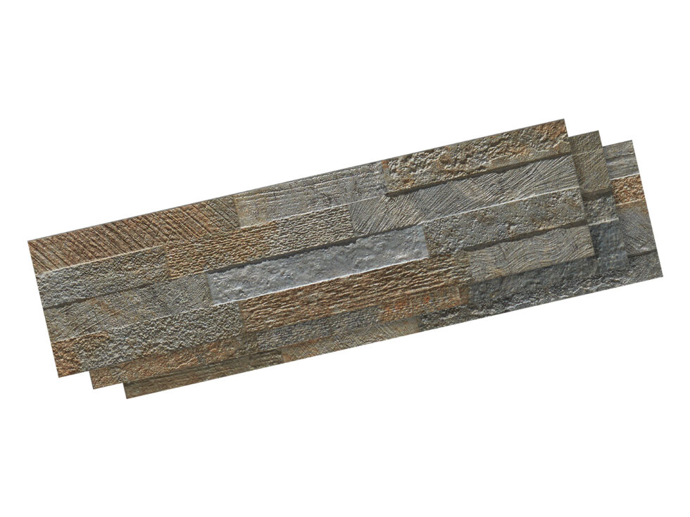 Porcelain Ledger - Piedmont Multi Stone 6x24 - Aquabella