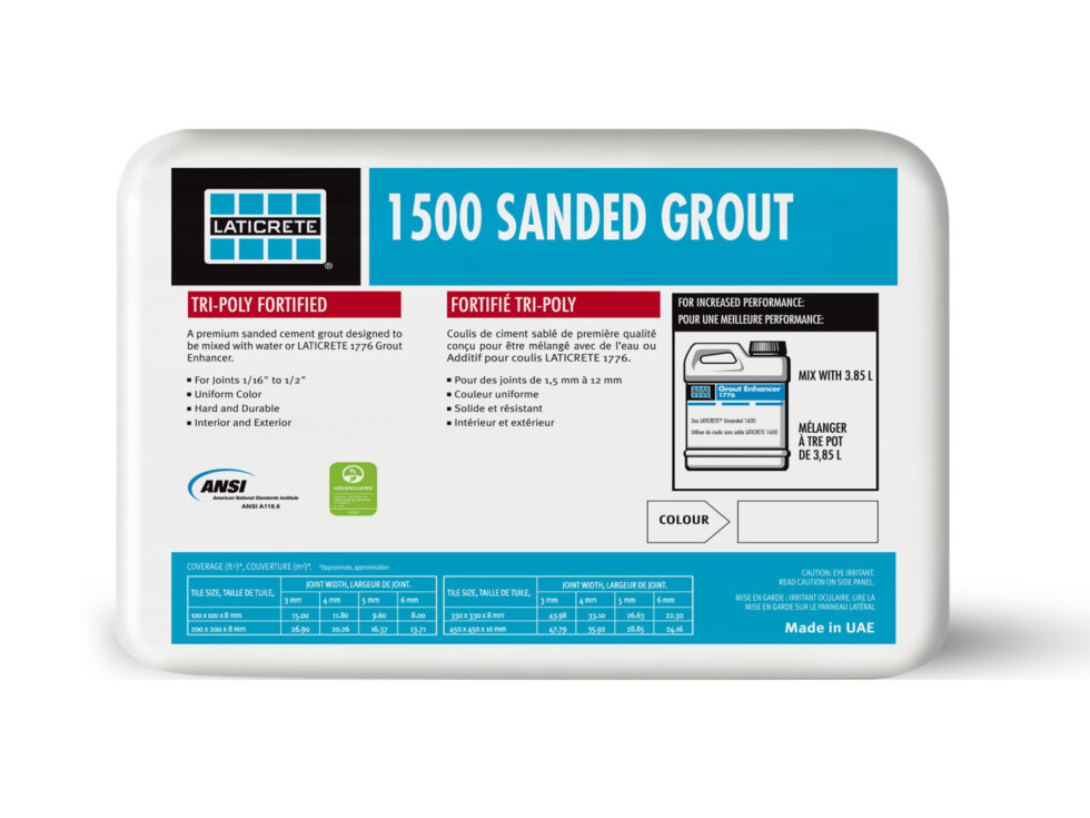 1500 Sanded Grout - Aquabella